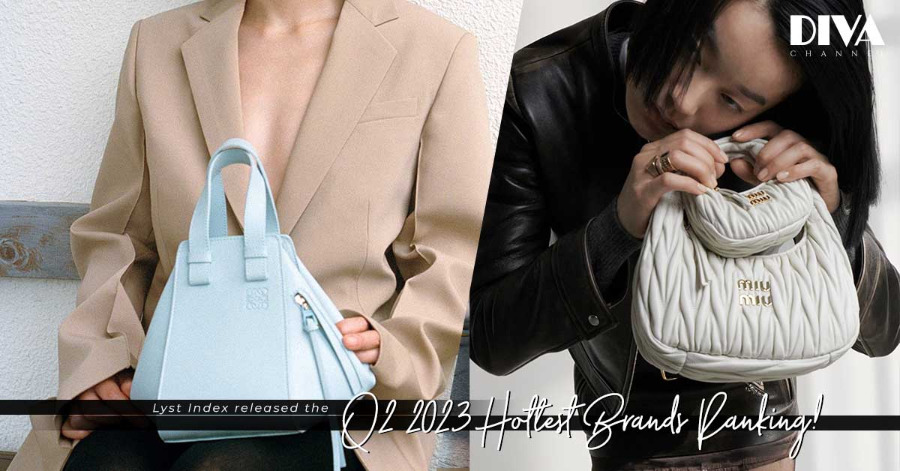 Lyst 2023第二季時尚品牌排名揭曉：第一位竟然是它？哪個品牌連升5位？Loewe、Versace、Prada、Miu Miu、BV人氣袋款推介 - What's New ...