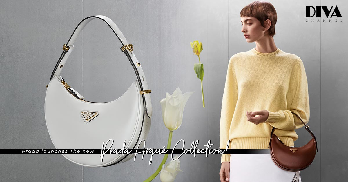Prada秋冬新手袋Arqué注目登場！經典半月型設計、簡約幾何線條，今季不能錯過的大熱Hobo Bag！ - What's New - Fashion - Diva Channel ...
